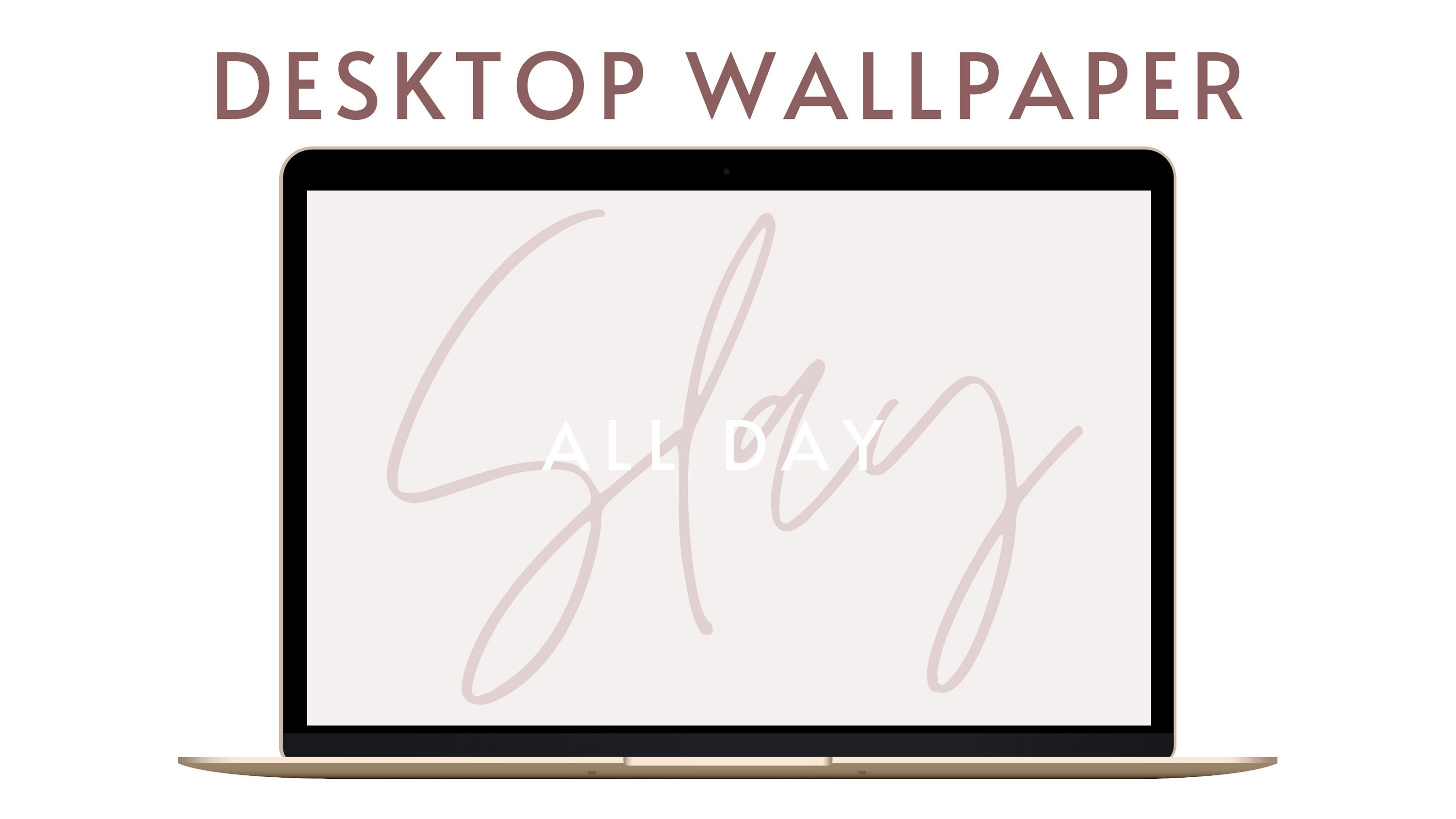 Slay All Day | Instant Digital Desktop Wallpaper Download | Desktop ...