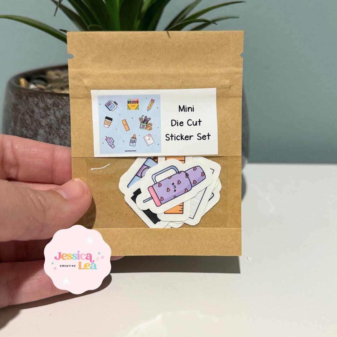 Teachers Mini Kawaii Sticker Set | Die Cut Sticker | Notebook Sticker ...