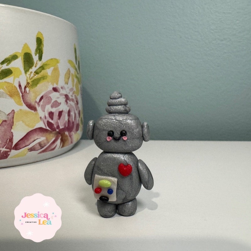 Polymer Clay Robot - Etsy