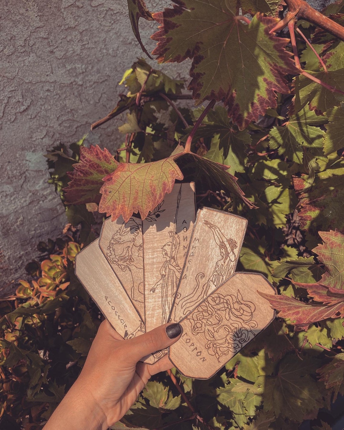 God Apollo Wooden Bookmark - Etsy