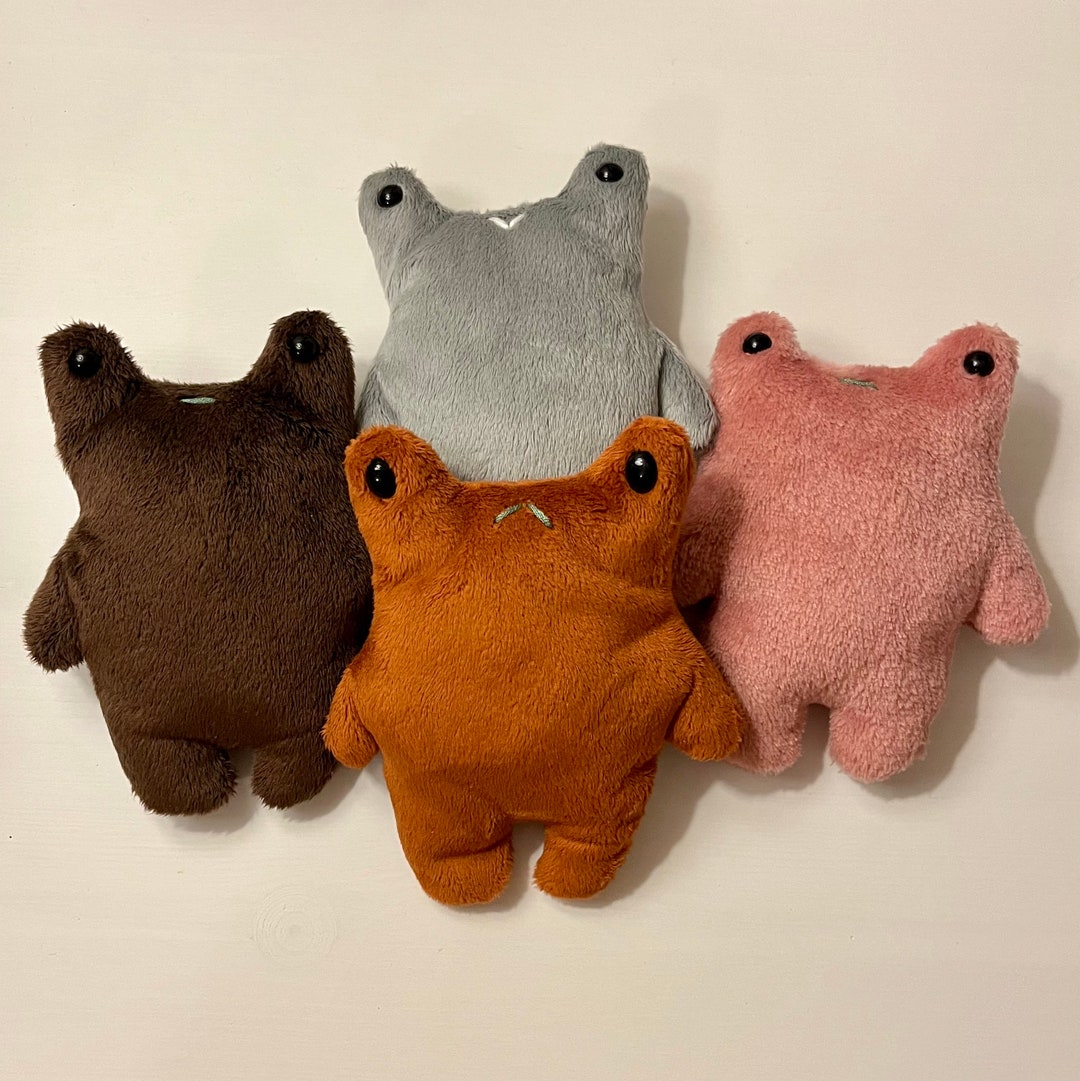 Mini Squeaky Frog Plushie - Etsy