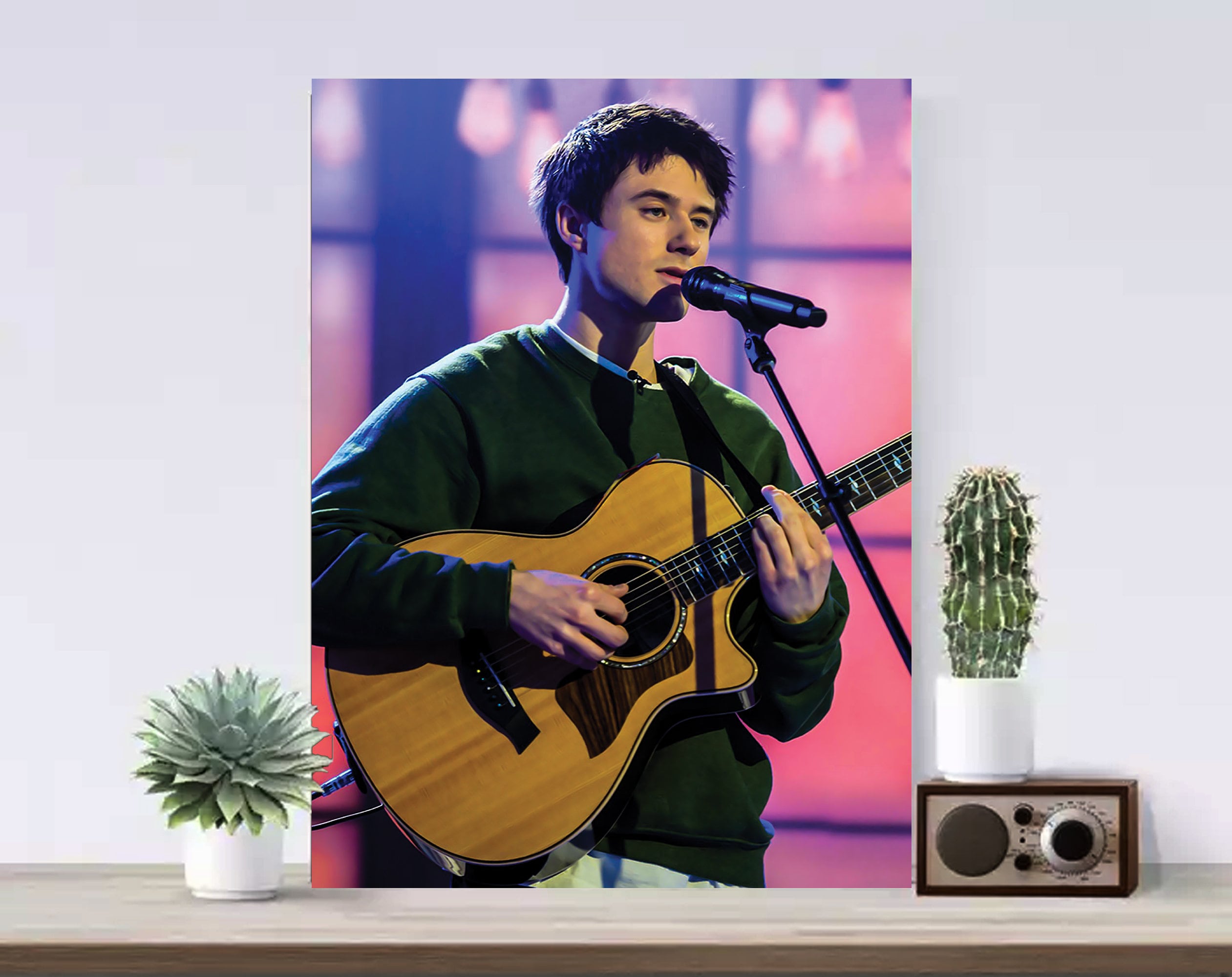 Alec Benjamin Poster Music Custom Canvas Home Decor Wall | Etsy