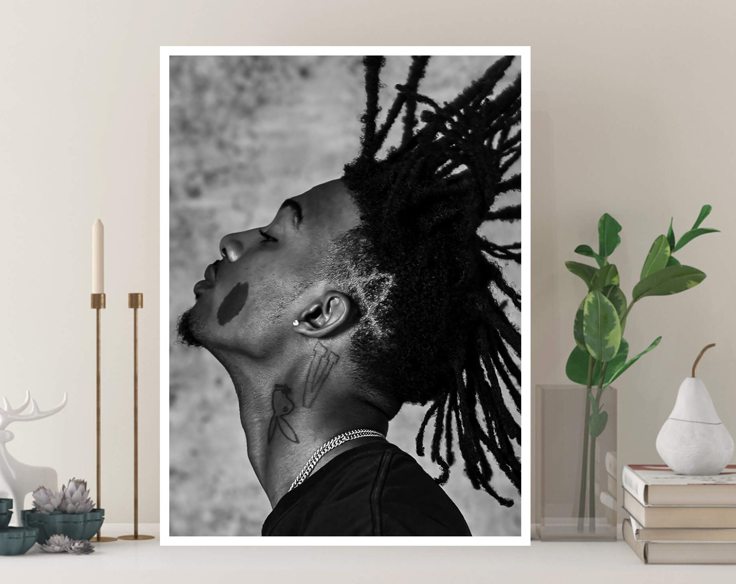 Playboi Carti Poster Rapper Print Custom Canvas Rolls Home | Etsy