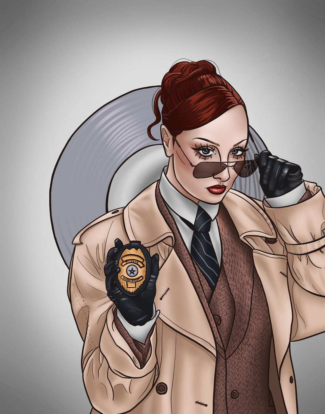 The Detective - Chappell Roan Giver Digital Poster - Etsy
