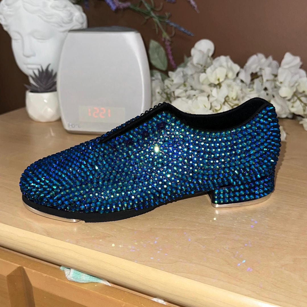 Rhinestone Tap Shoes - Made to Order - Etsy