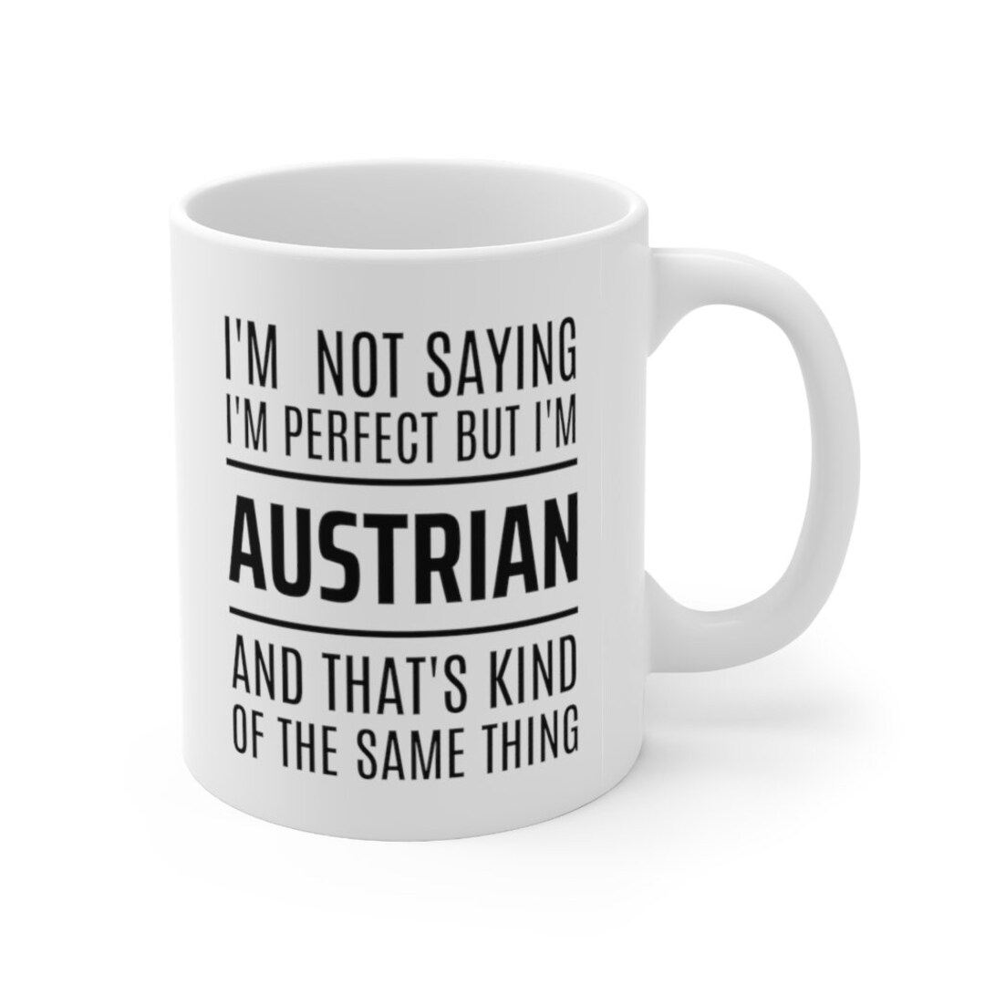 Austria Gift Ideas, Gift for Austrian, Austria Mug, Austrian Gift ...