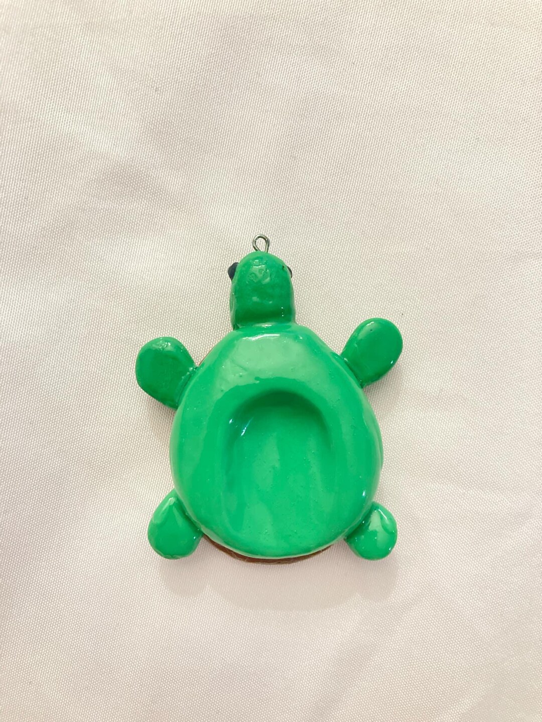 Turtle With Shell Worry Stone Charm Kawaii Fun Smooth Handmade Worry ...