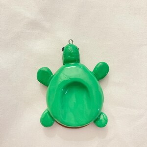 Turtle With Shell Worry Stone Charm Kawaii Fun Smooth Handmade Worry ...