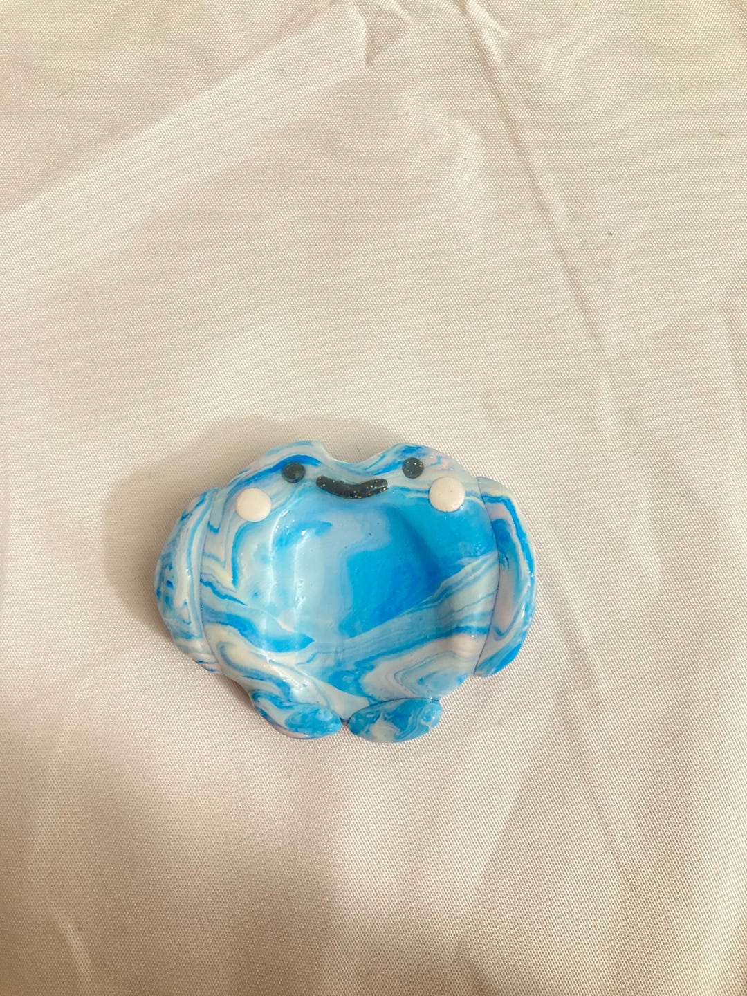 Frog Worry Stone Textures Kawaii Fun Smooth Handmade Worry Stone - Etsy