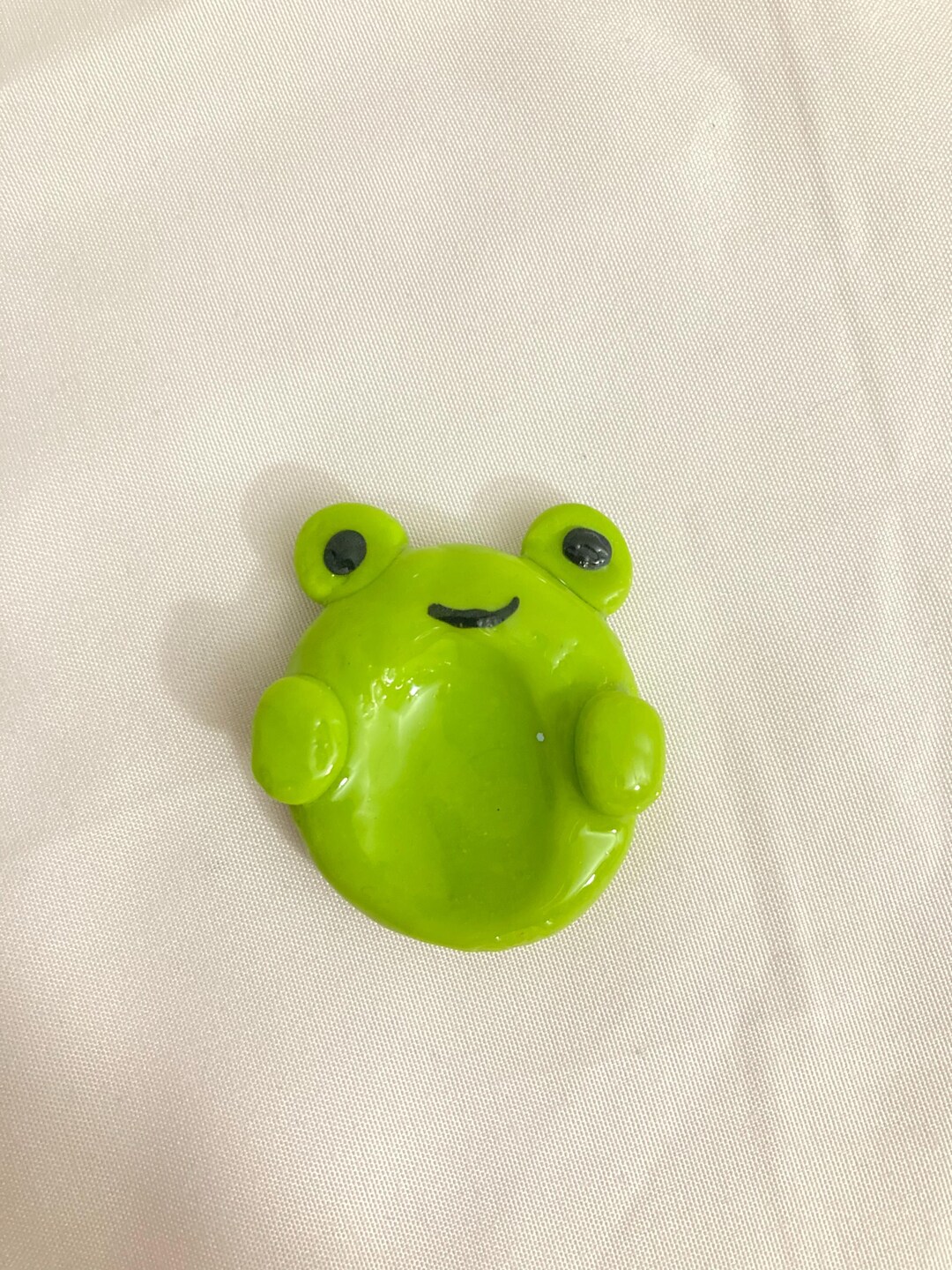 Frog Worry Stone Textures Kawaii Fun Smooth Handmade Worry Stone - Etsy