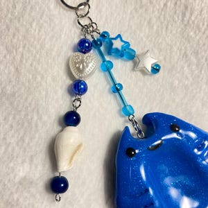 Manta Ray Keychain Worry Stone Textures Kawaii Fun Smooth Handmade ...