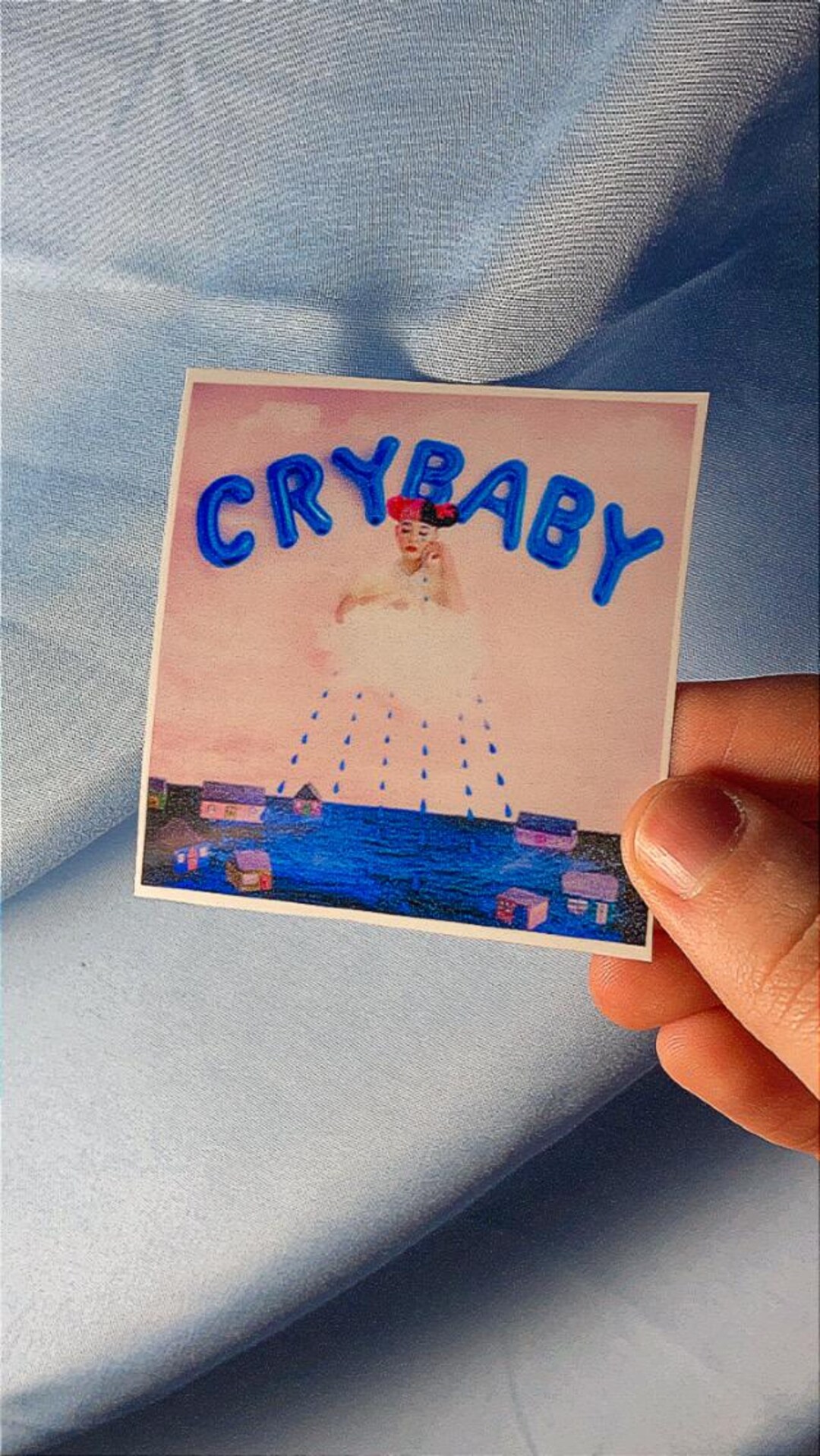 Crybaby Sticker Kawaii Laptops Decor Gift Vinyl Sticker Handmade Cute ...