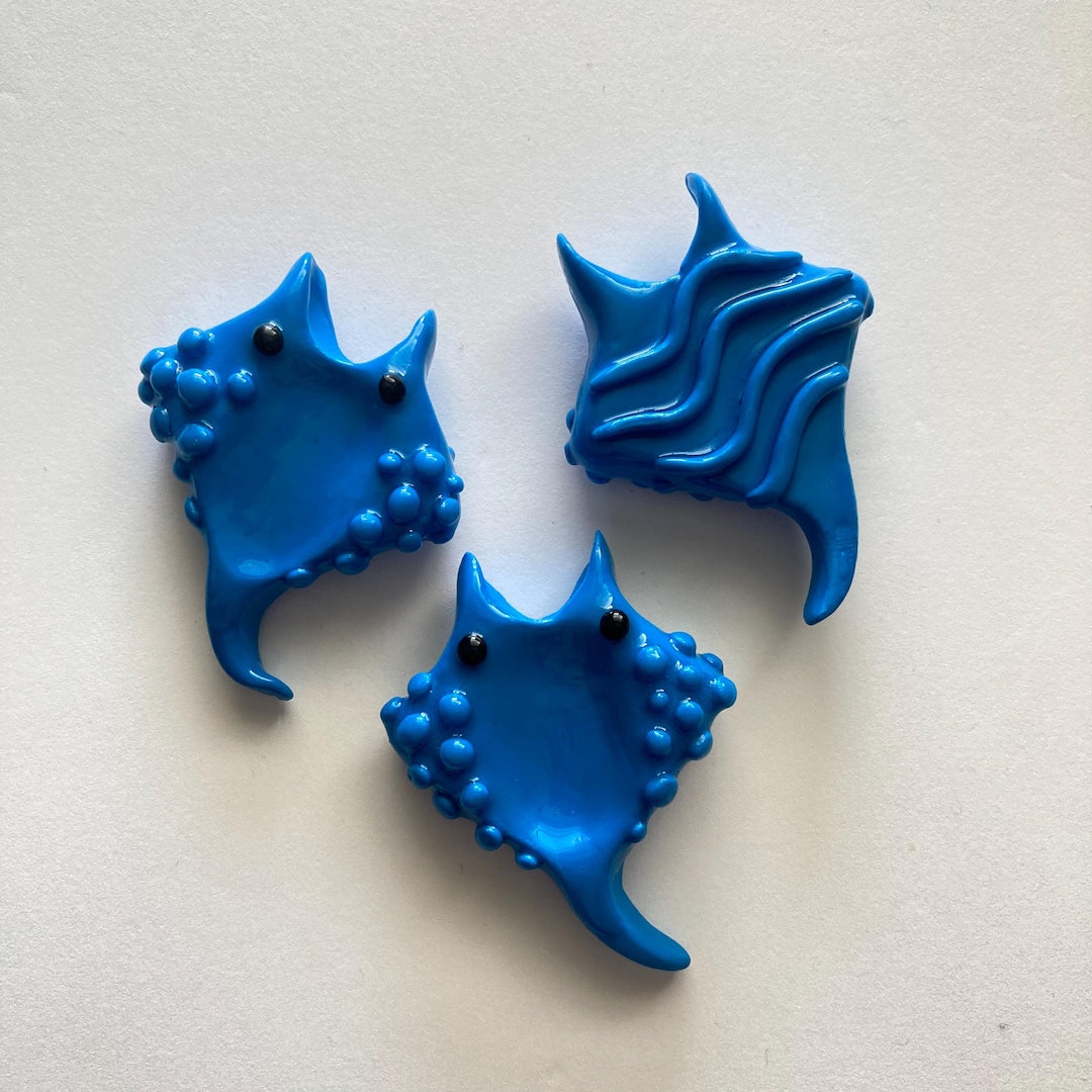 Stringray SUPER SALE Worry Stone 3 Textures RARE Kawaii Fun Smooth ...