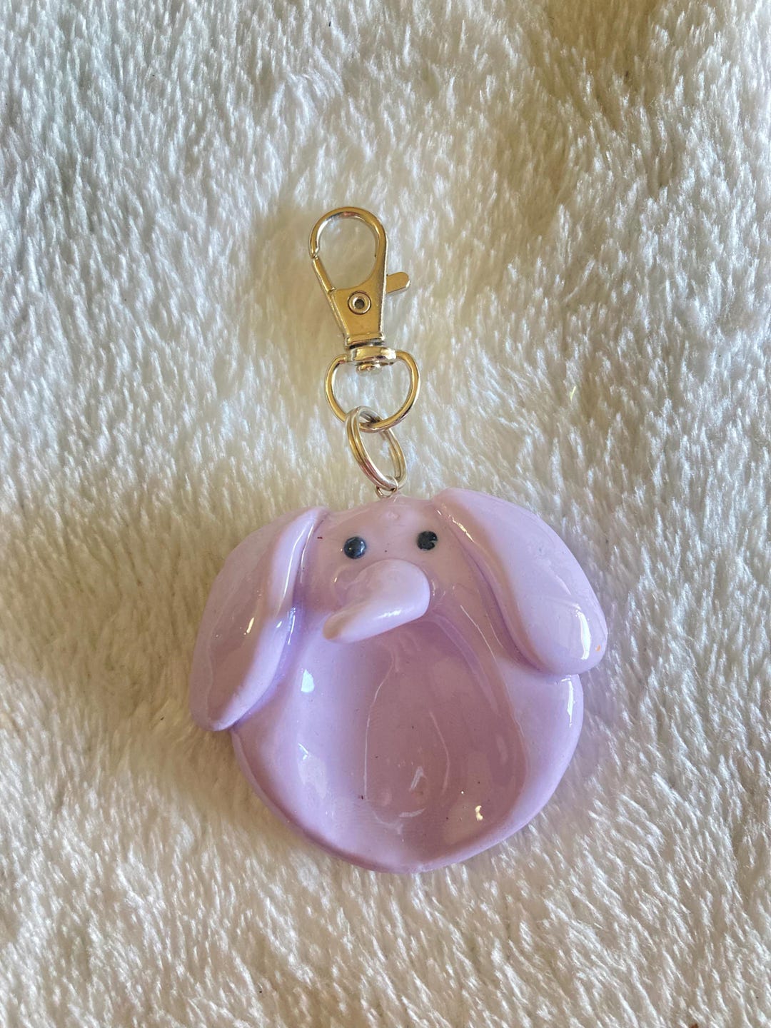 Elephant Worry Stone Textures Kawaii Fun Smooth Handmade Worry Stone ...