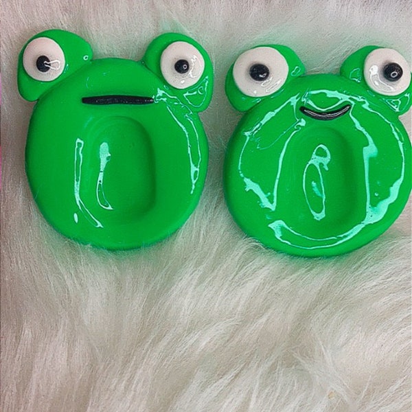 Stone Frog Figurine - Etsy