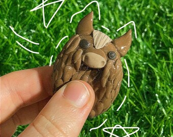 Pufferfish Bumpy Worry Stone Fidget,anxiety Relief, Handmade, ADHD ...