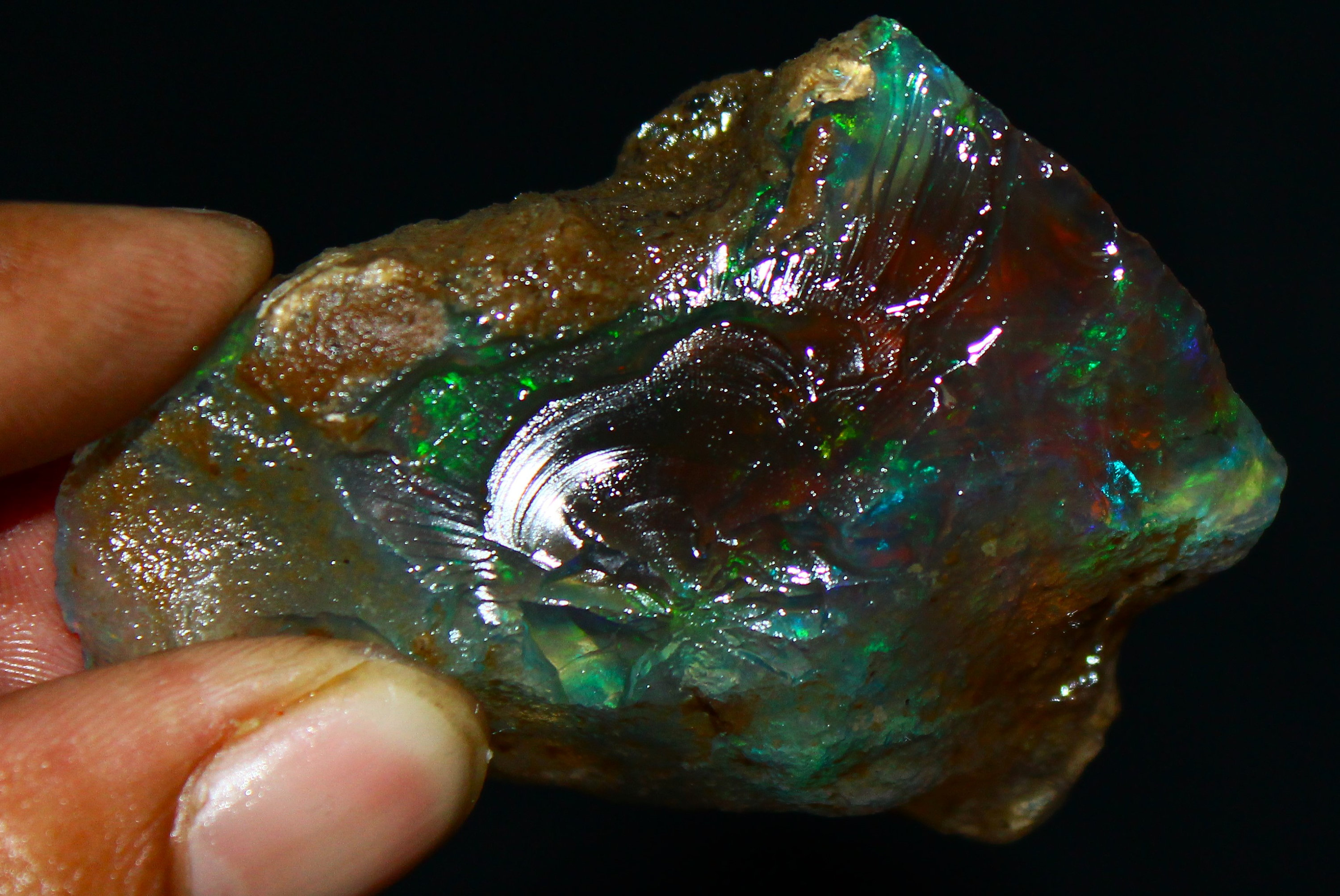 Buy 260 Carat Big & Rare Natural Ethiopian Opal Rough,opal Rough, Big ...