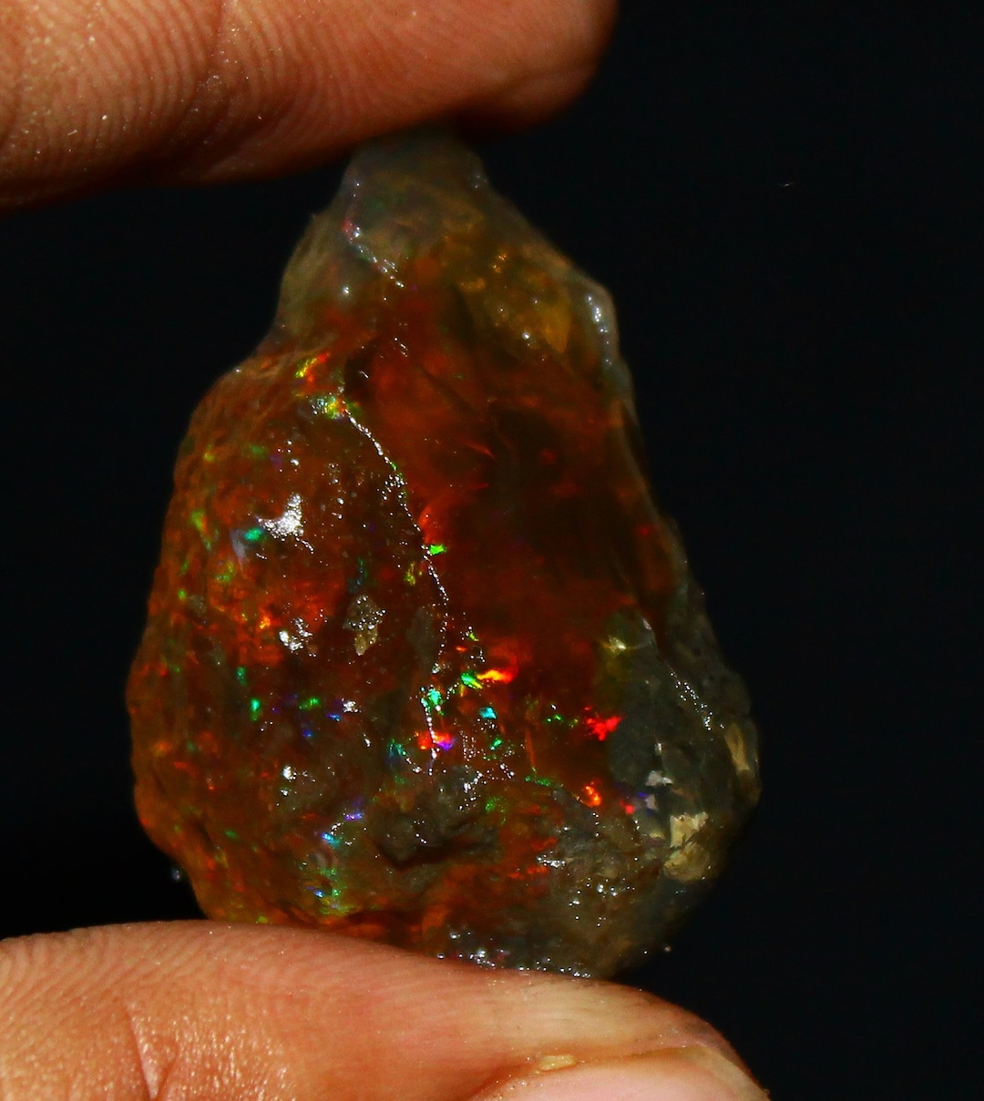74 Carat Big Natural Ethiopian Opal Rough, Opal Rough, Big Opal Rough ...