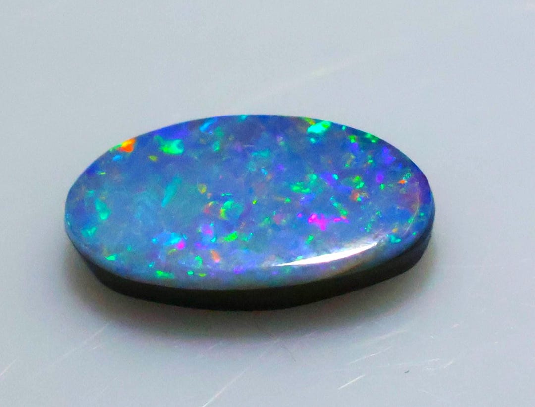 3.40 Carat Australian Boulder Opal Rough – Jewelry-grade Multi-color ...