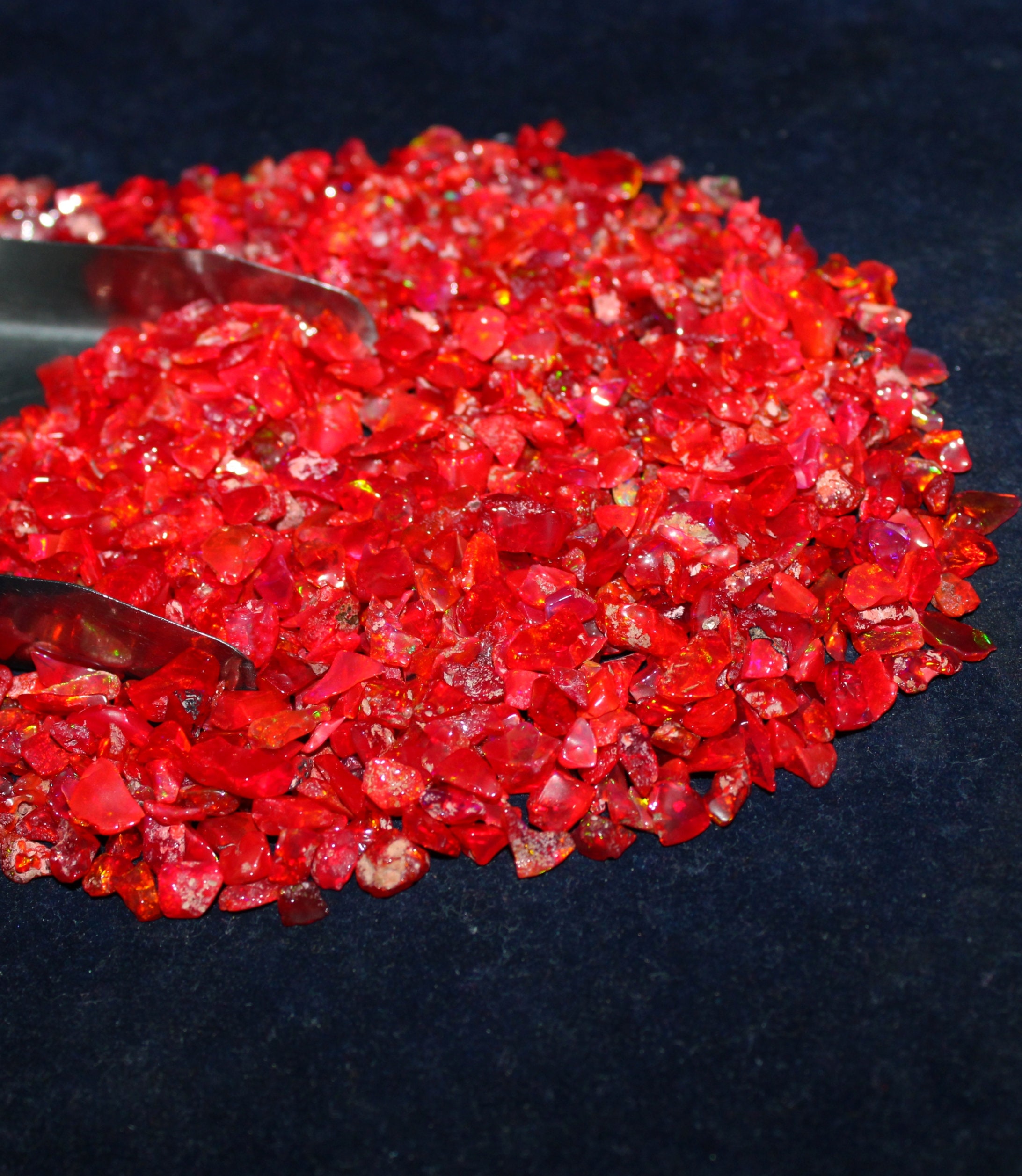 10 Cts 3-8 MM Natural Ethiopian Red Opal Polished Rough - Etsy