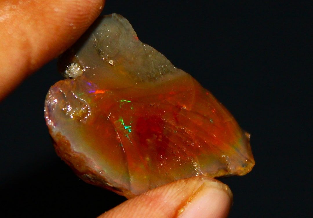 Buy 44 Carat Big Natural Ethiopian Opal Rough, Opal Rough, Big Opal ...