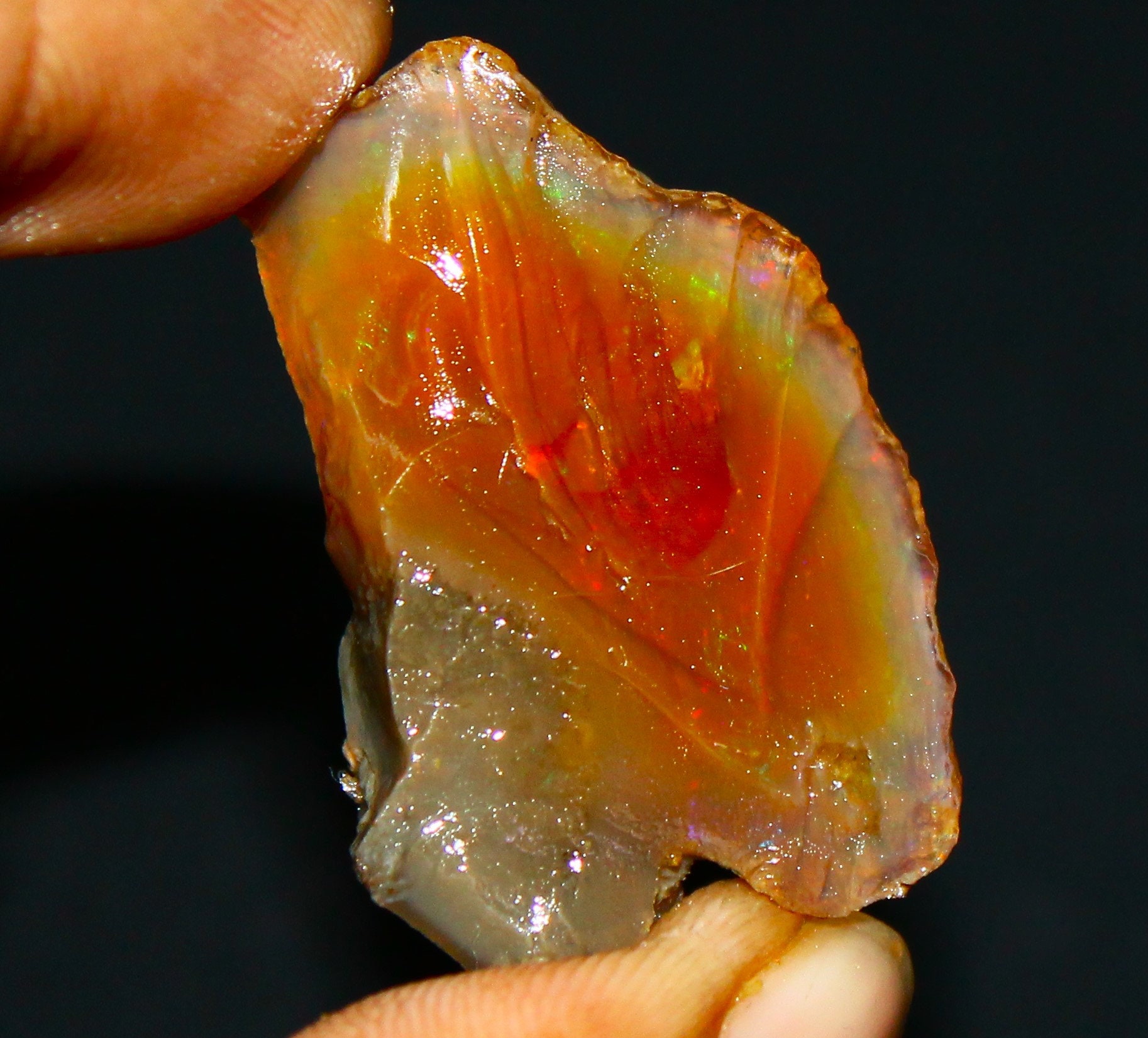 Buy 44 Carat Big Natural Ethiopian Opal Rough, Opal Rough, Big Opal ...