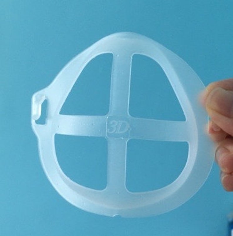 4-pack Face Mask Support Frame, Silicone Face Bracket for Mask ...