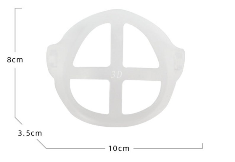 4-pack Face Mask Support Frame, Silicone Face Bracket for Mask ...