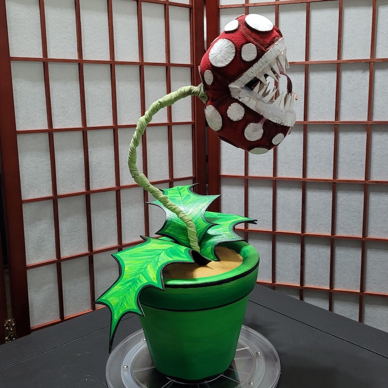 Horror Cartoon Apposable Mario Piranha Plant Cosplay Prop - Etsy