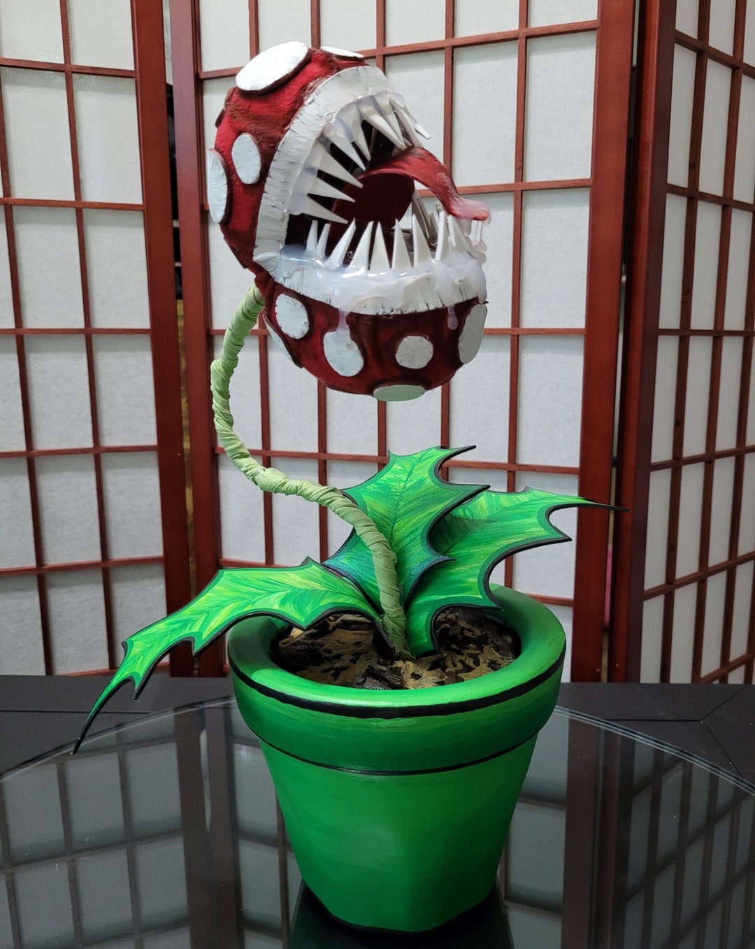 Horror Cartoon Apposable Mario Piranha Plant Cosplay Prop - Etsy
