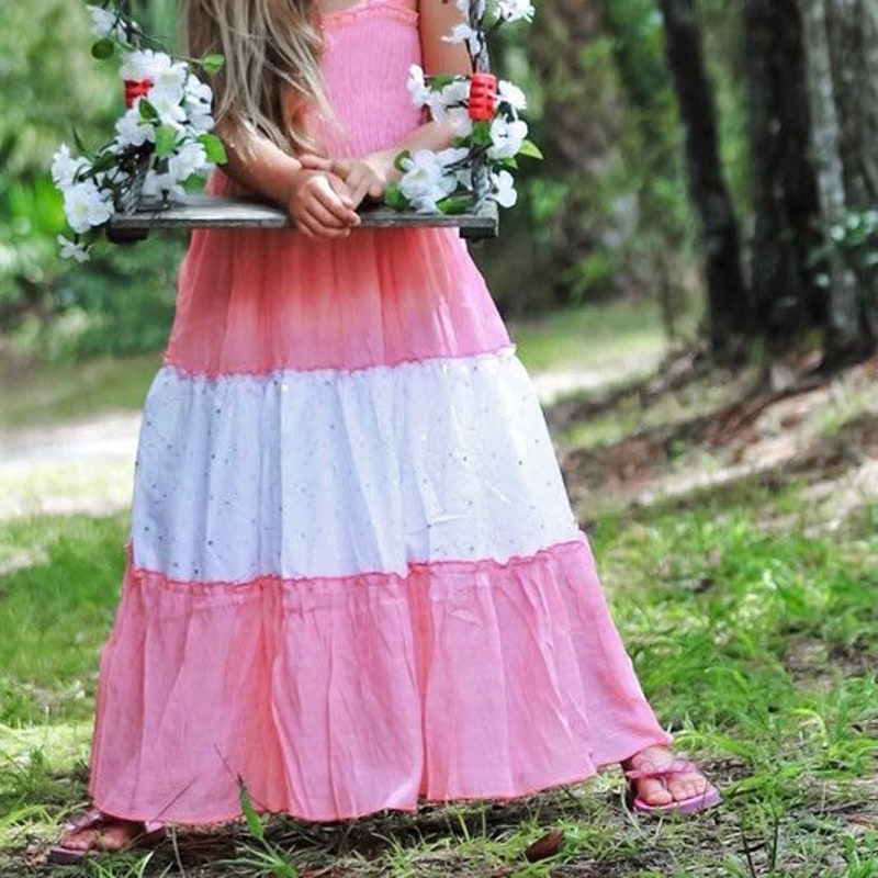 Girls Maxi Dress - Etsy