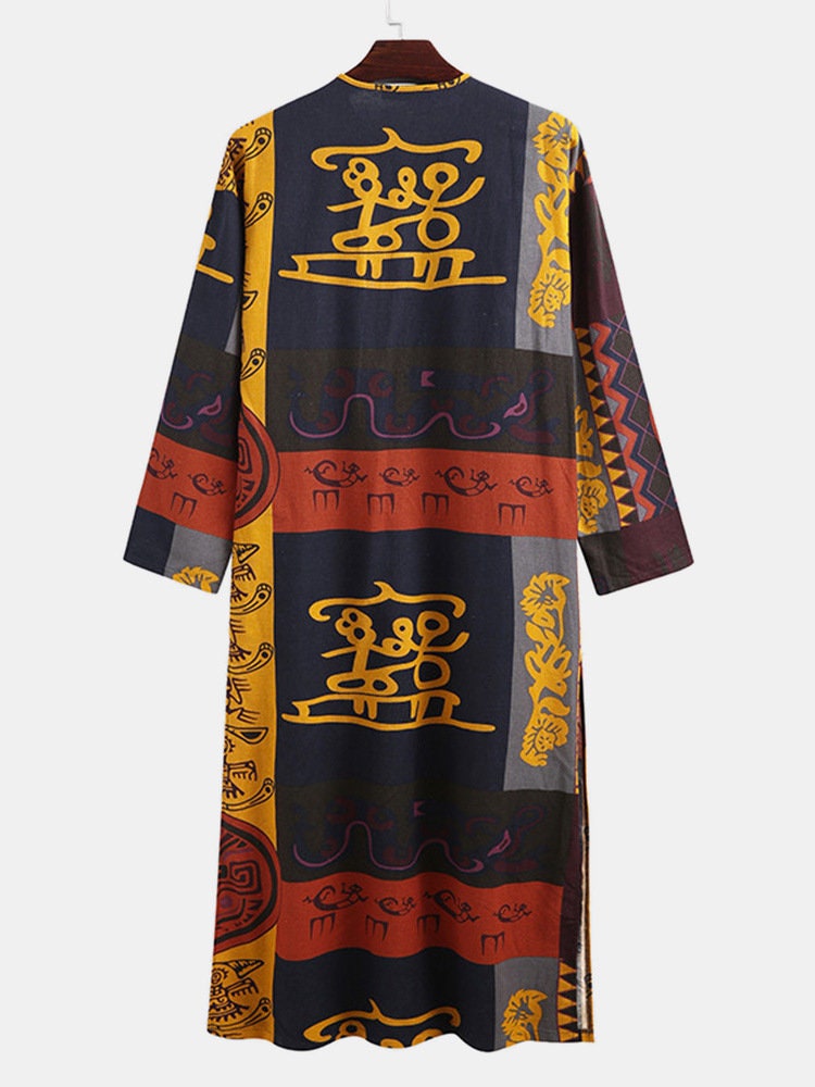 Ramadan Muslim Fashion Men Robe Middle East Arabian Abaya - Etsy