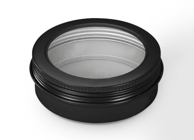 Aluminum Tin Pocket Sized Screw Top Metal Tin Container With Lid ...