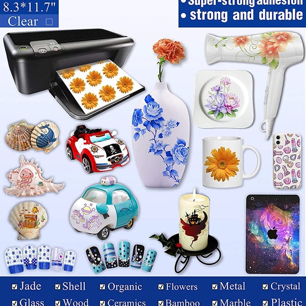 Inkjet Decal Paper - Etsy