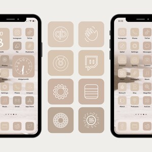 Nude Neutral 2.0 App Icon Pack | Ios 14 Ios 15 | Warm Beige Nude ...