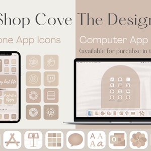 Nude Neutral 2.0 App Icon Pack | Ios 14 Ios 15 | Warm Beige Nude ...