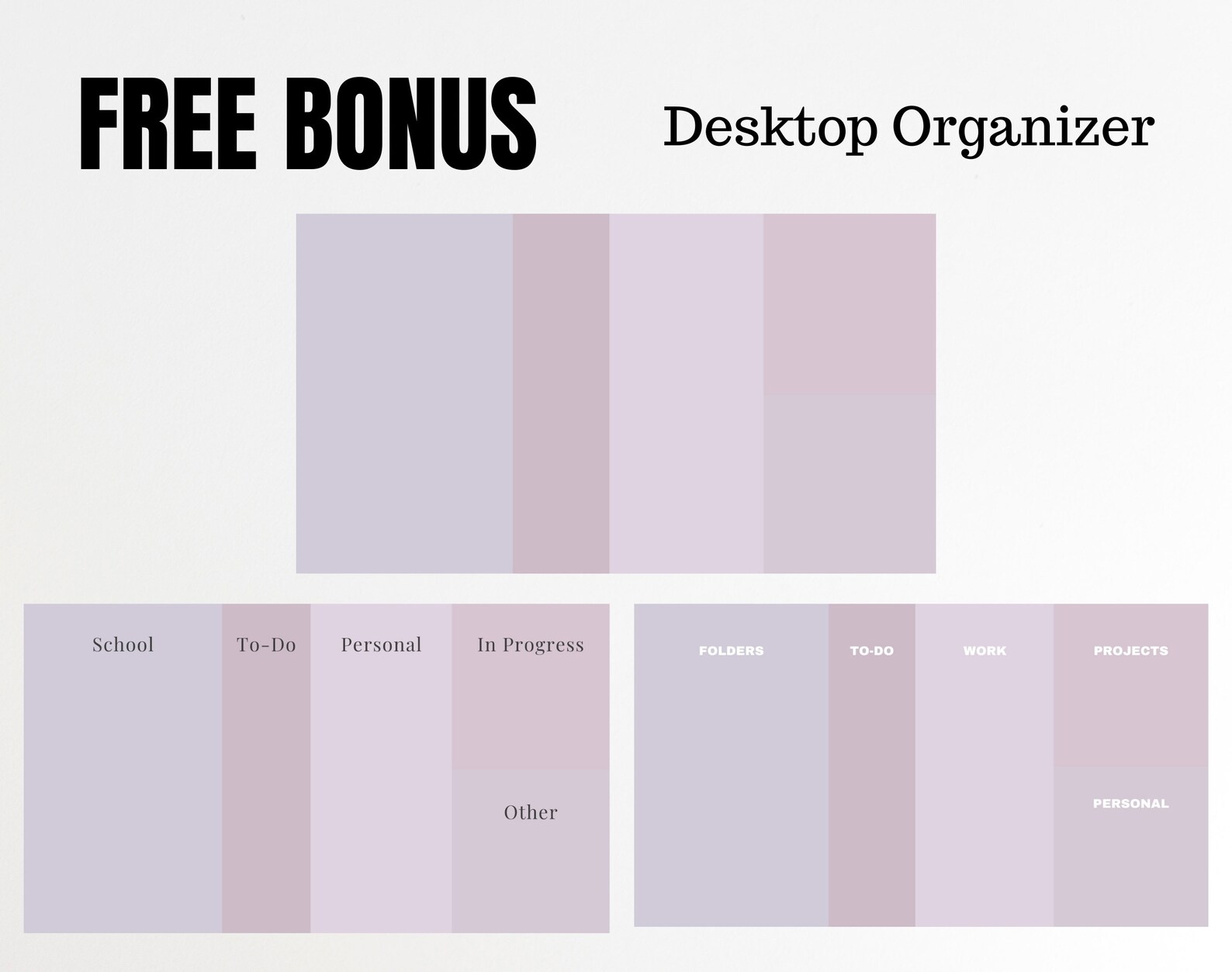 Pastel Purple Blue | Folder Desktop Icons | Aesthetic Desktop ...