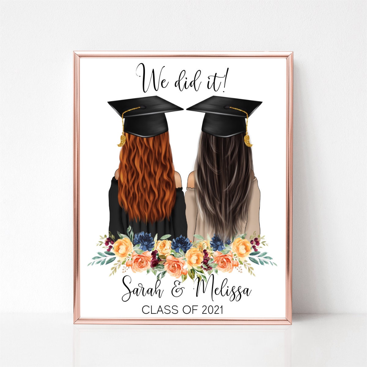 Custom Graduation Gift Personalized Graduation Print Class | Etsy