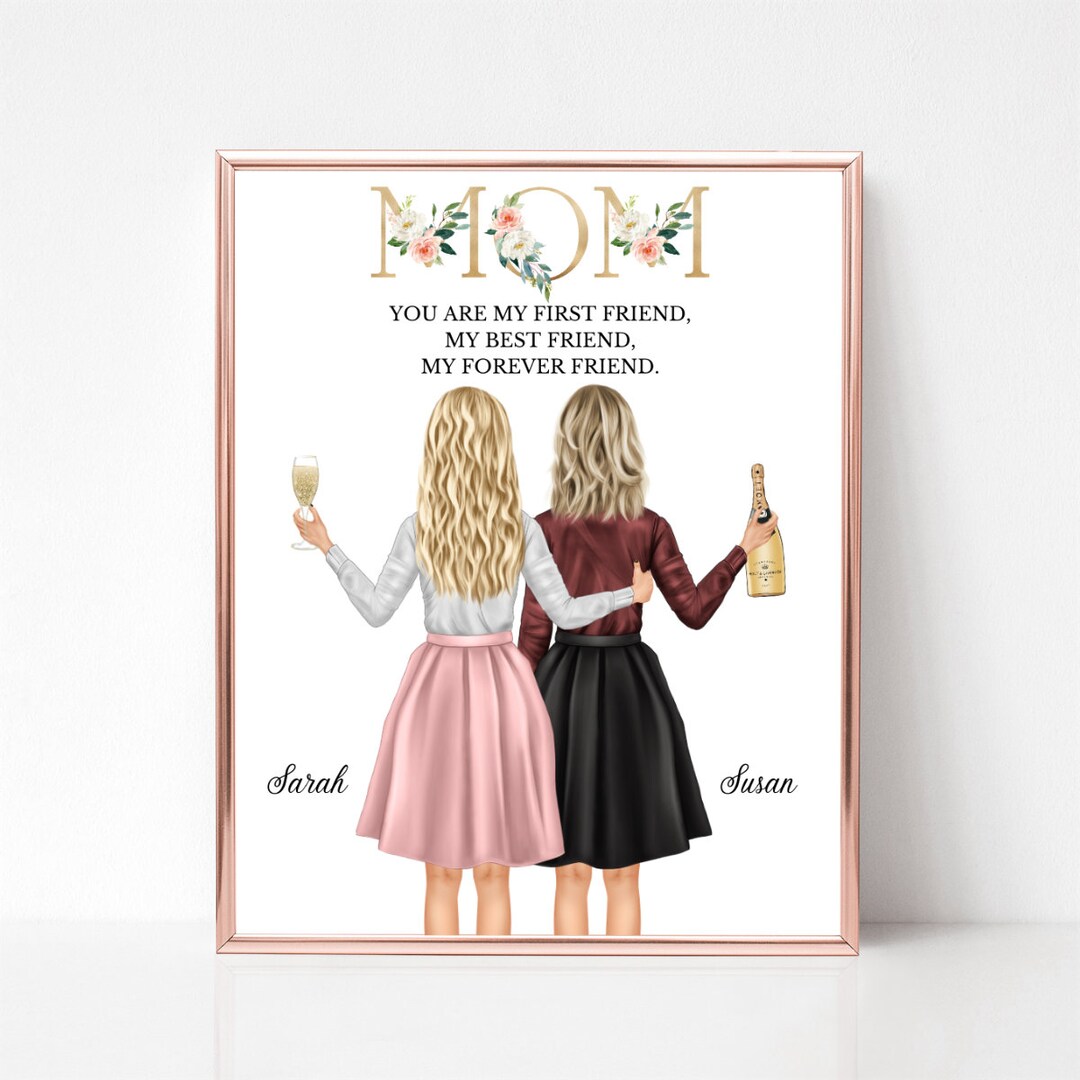 Mothers Day Gift, Family Quote Print, Gift for Mother, Custom Mom Print ...