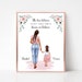 Personalized Auntie Print, Aunt Gift, Mother's Day Gift for Aunt, Gift ...