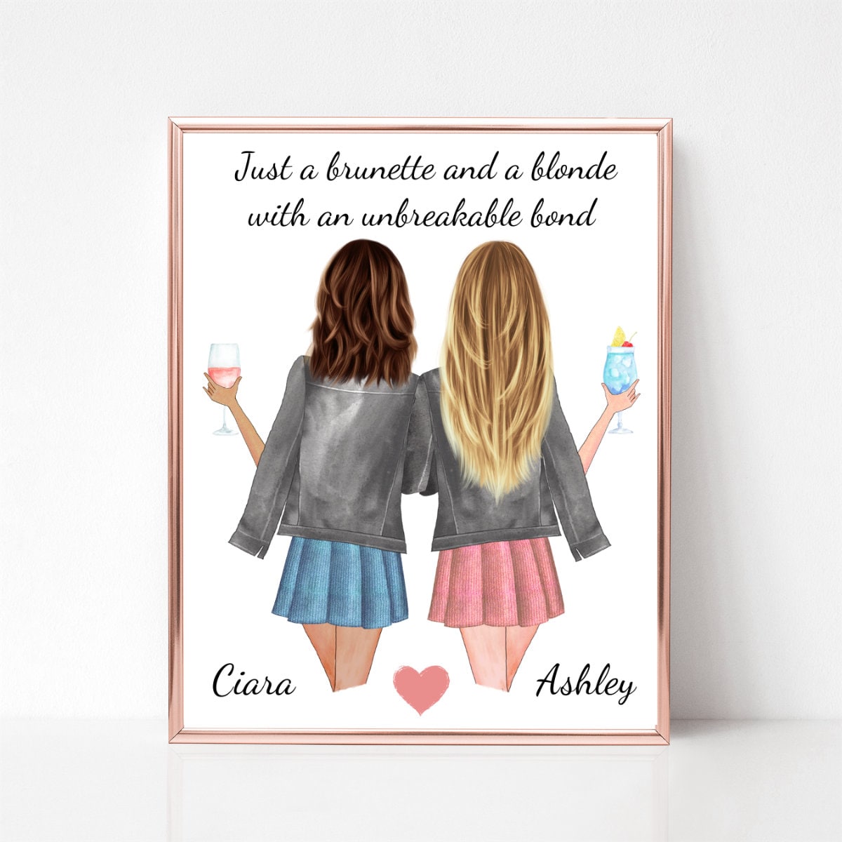 Just A Brunette and Blonde With an Unbreakable Bond, Friends Picture ...