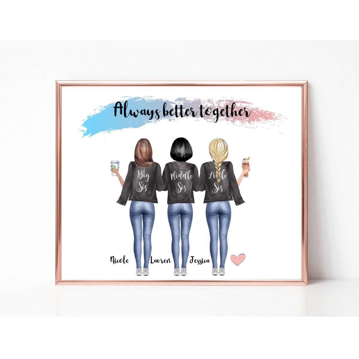 Personalized Gift Sister Digital File Sister Print Sister - Etsy