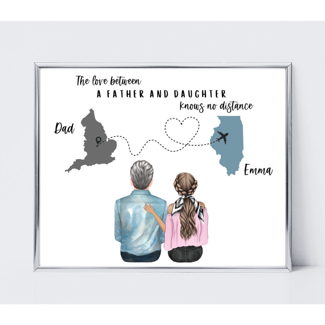 The Love Between A Father and Daughter Knows No Distance, Father's Day ...