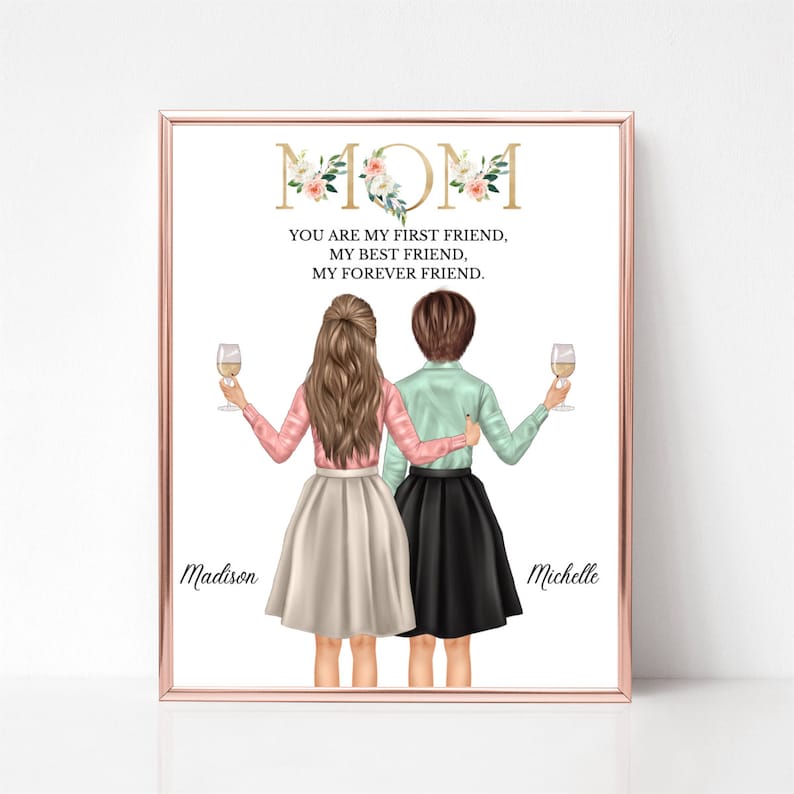 Mothers Day Gift Family Quote Print Gift for Mother Custom - Etsy