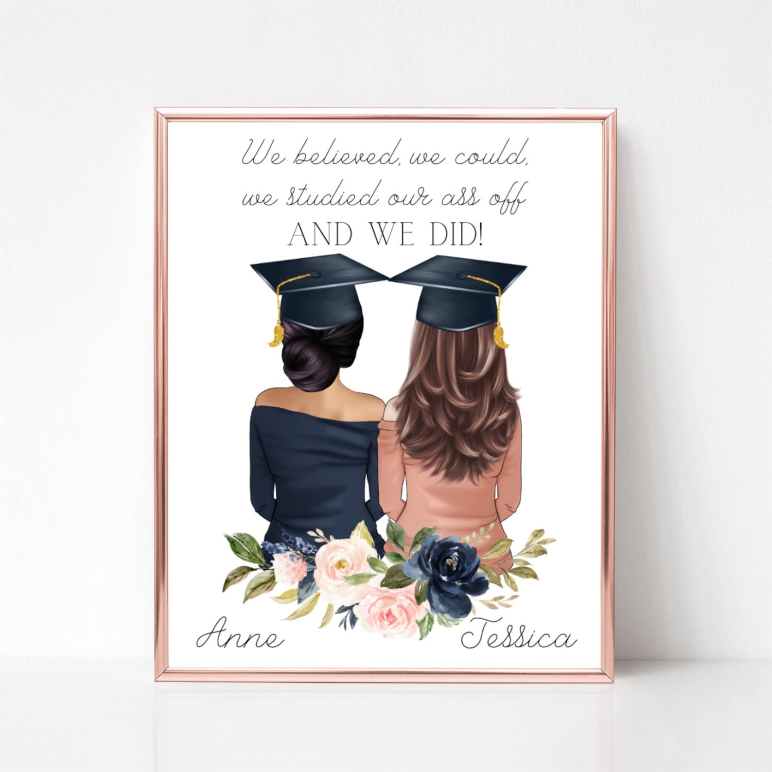 Graduation Print Custom Print for Senior Congratulations - Etsy