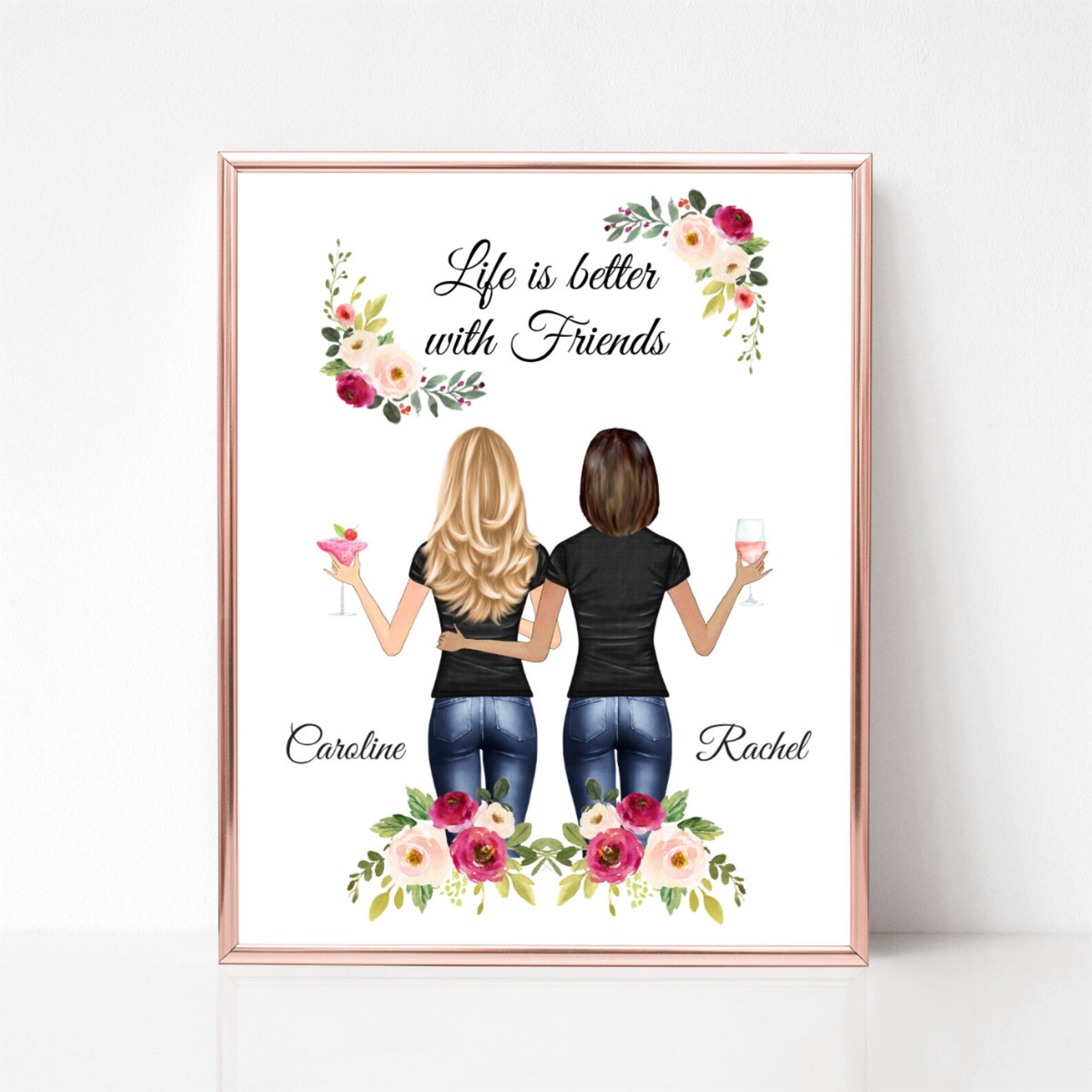 Best Friend Gifts Best Friend Personalised Best Friend - Etsy