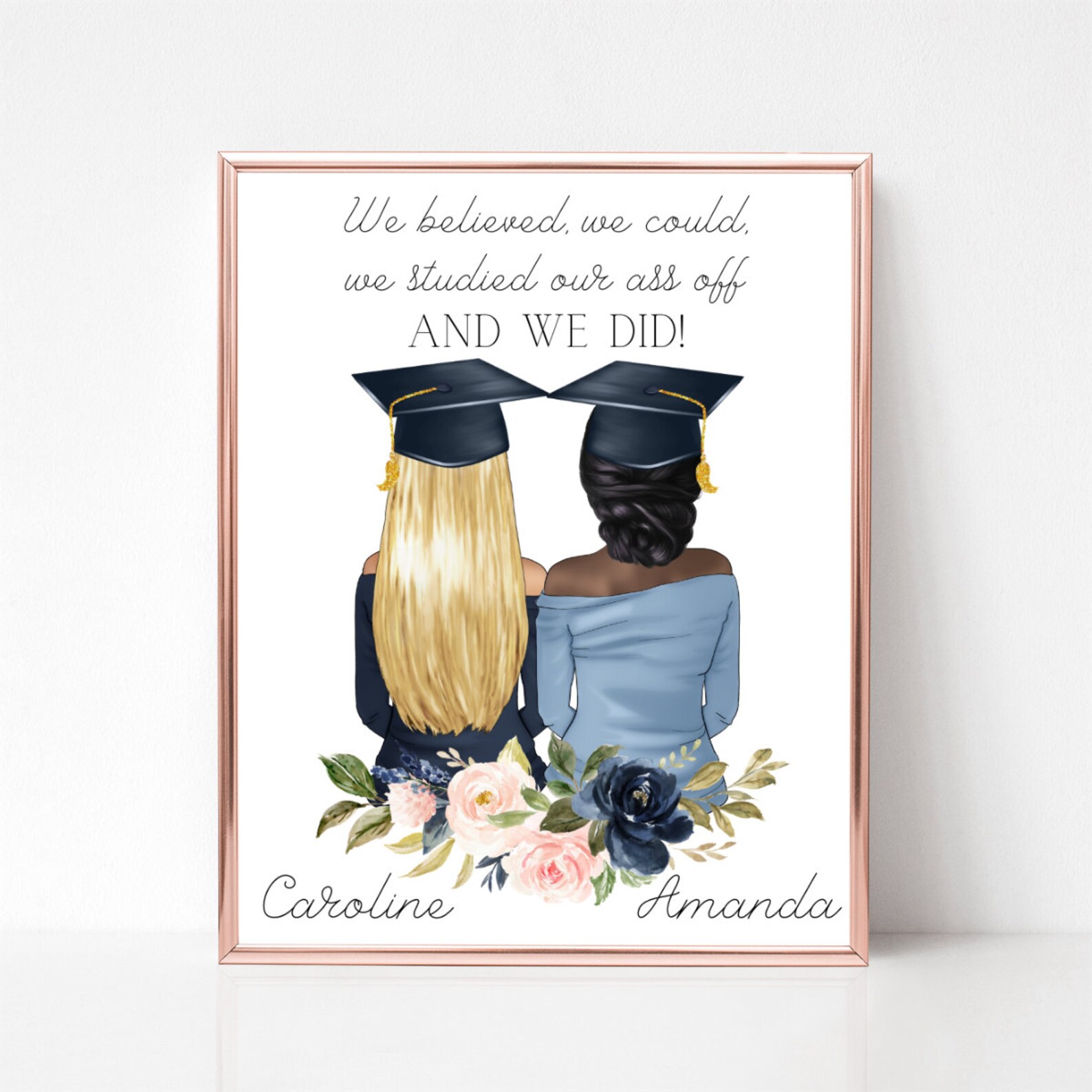 Graduation Print Custom Print for Senior Congratulations | Etsy