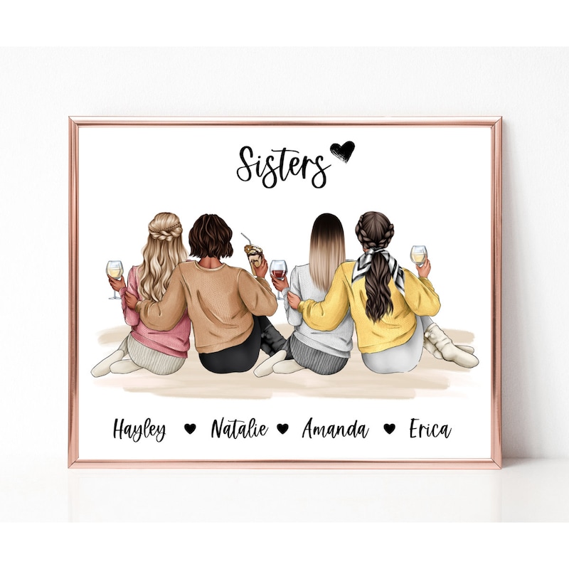 Four Sisters - Etsy