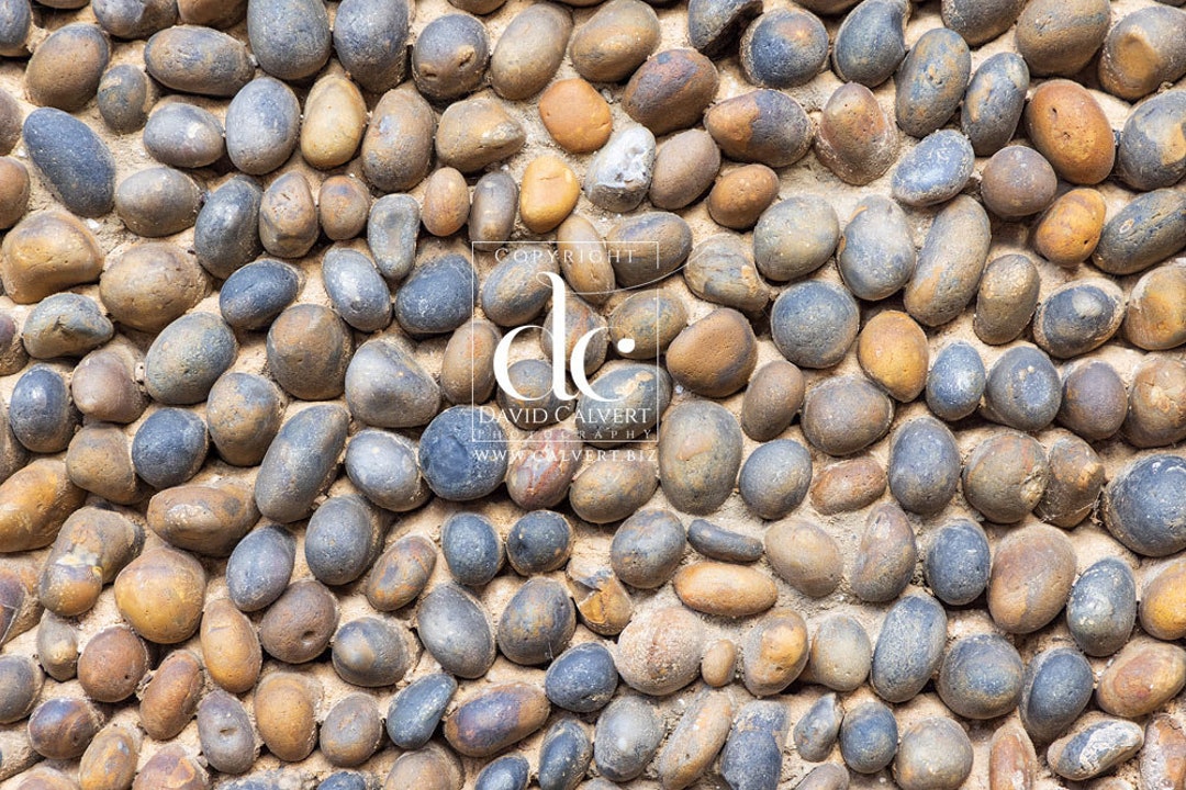 Old Pebble Stone Wall. High Res Digital Background, Photoshop Overlay ...