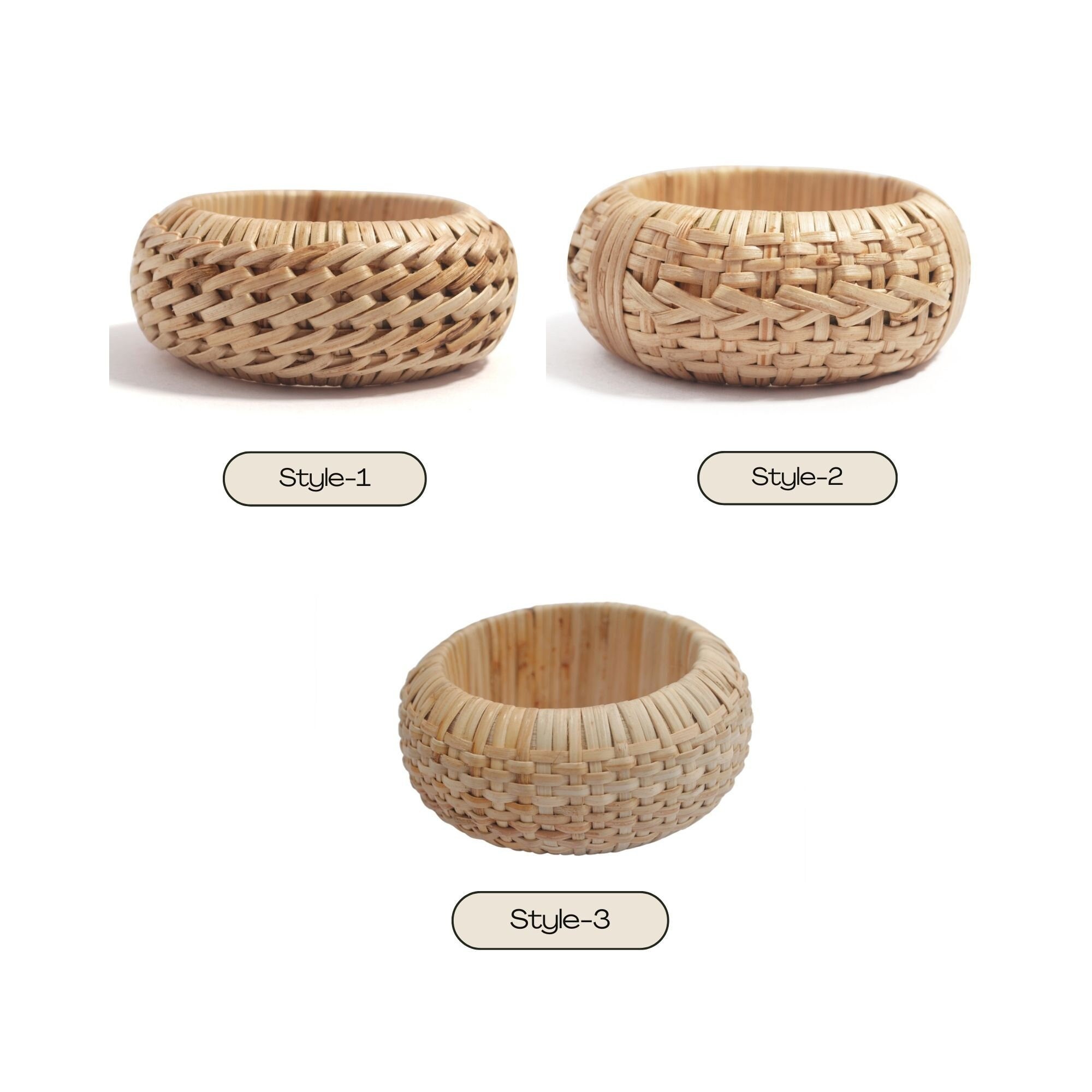 Pure Hands Woven Collection - Handmade Woven Basketry Art Inspired Cane ...